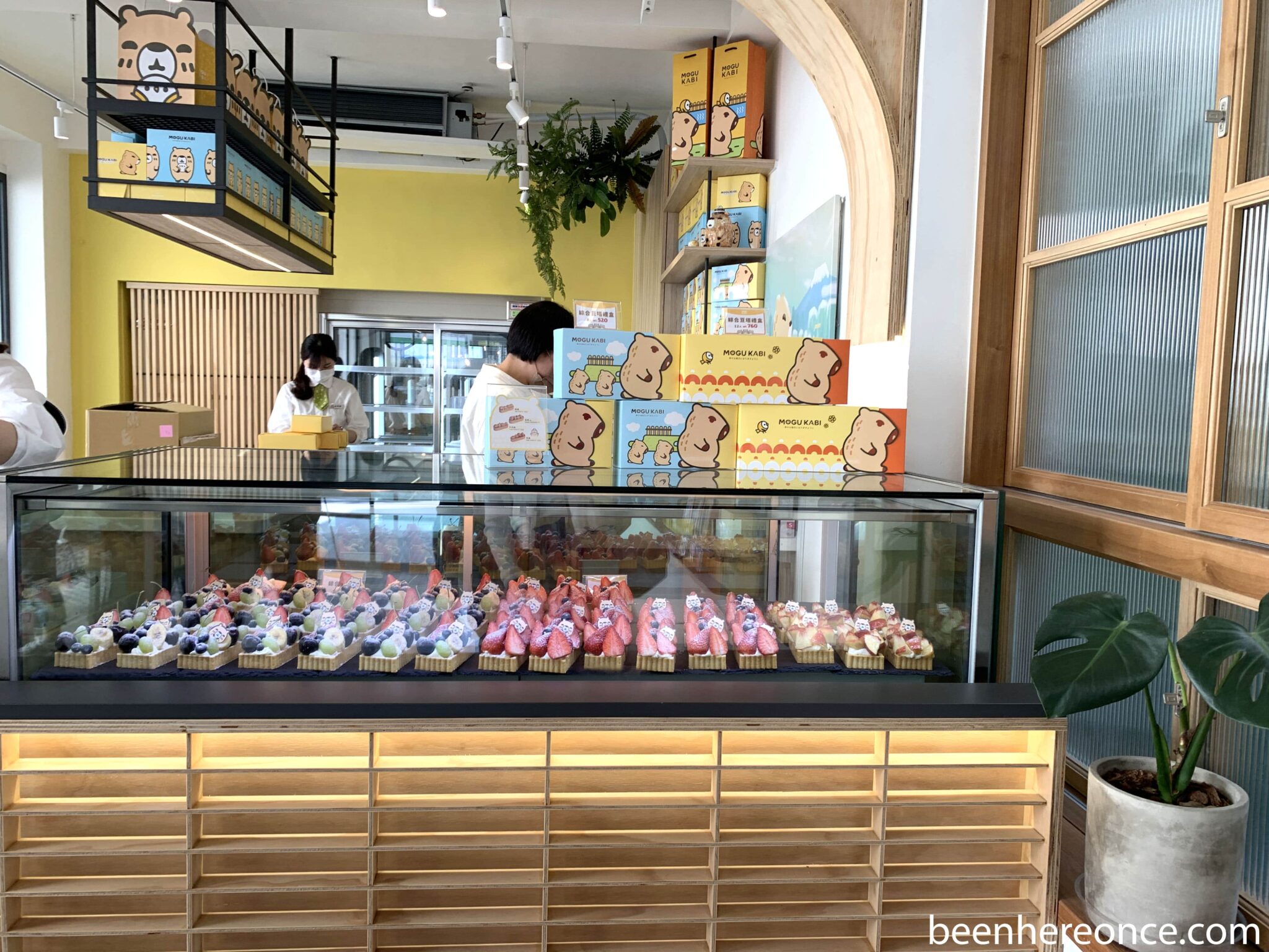 MOGU KAPI Capybara Cafe in Taiwan