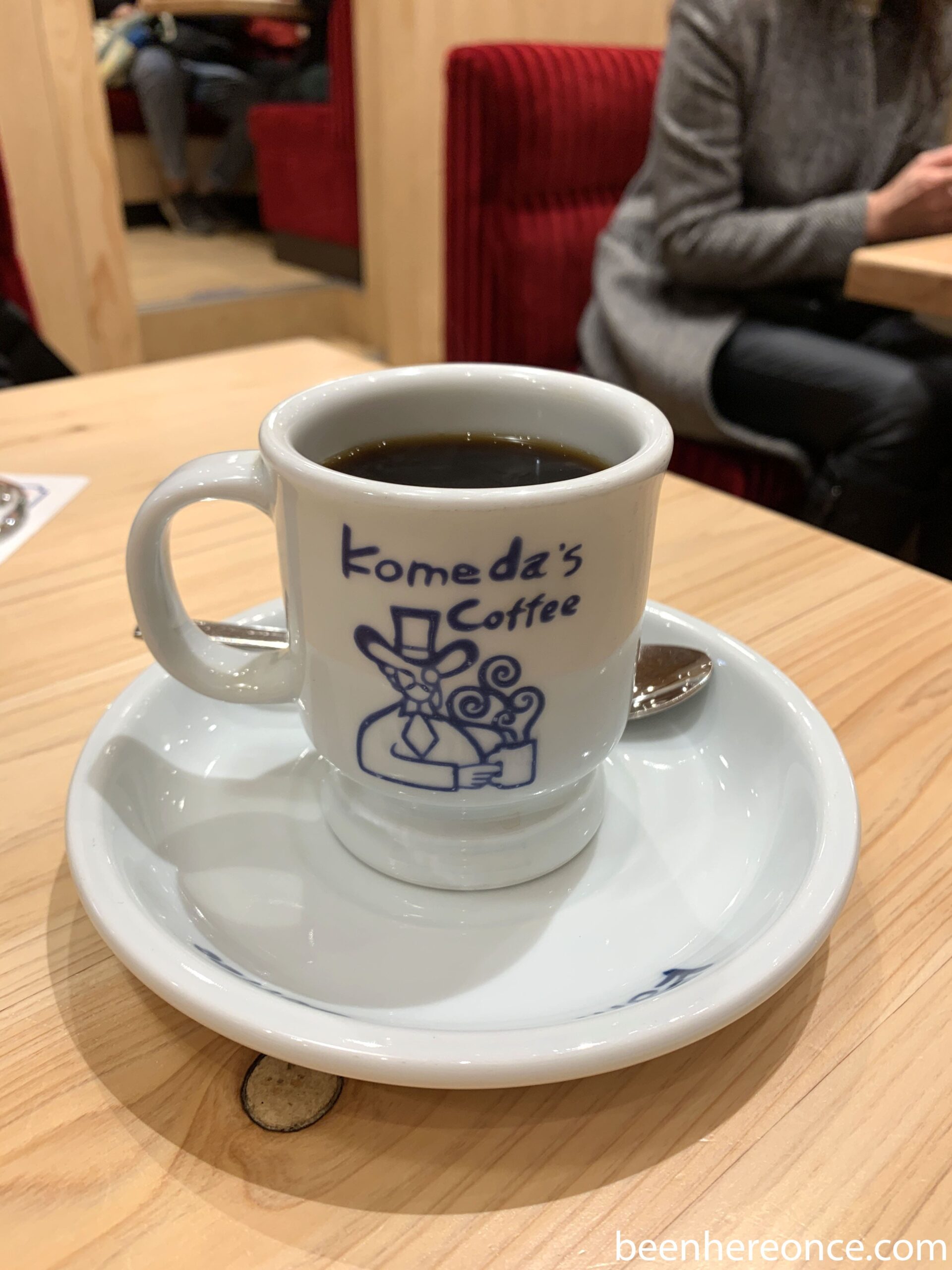Japanese Coffee Shop in Taipei: Komeda's Coffee Review